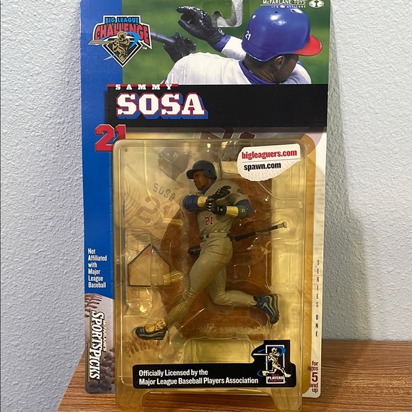 McFarlane Toys | Toys | Mcfarlane Toys Sammy Sosa Action Figureblue And ...